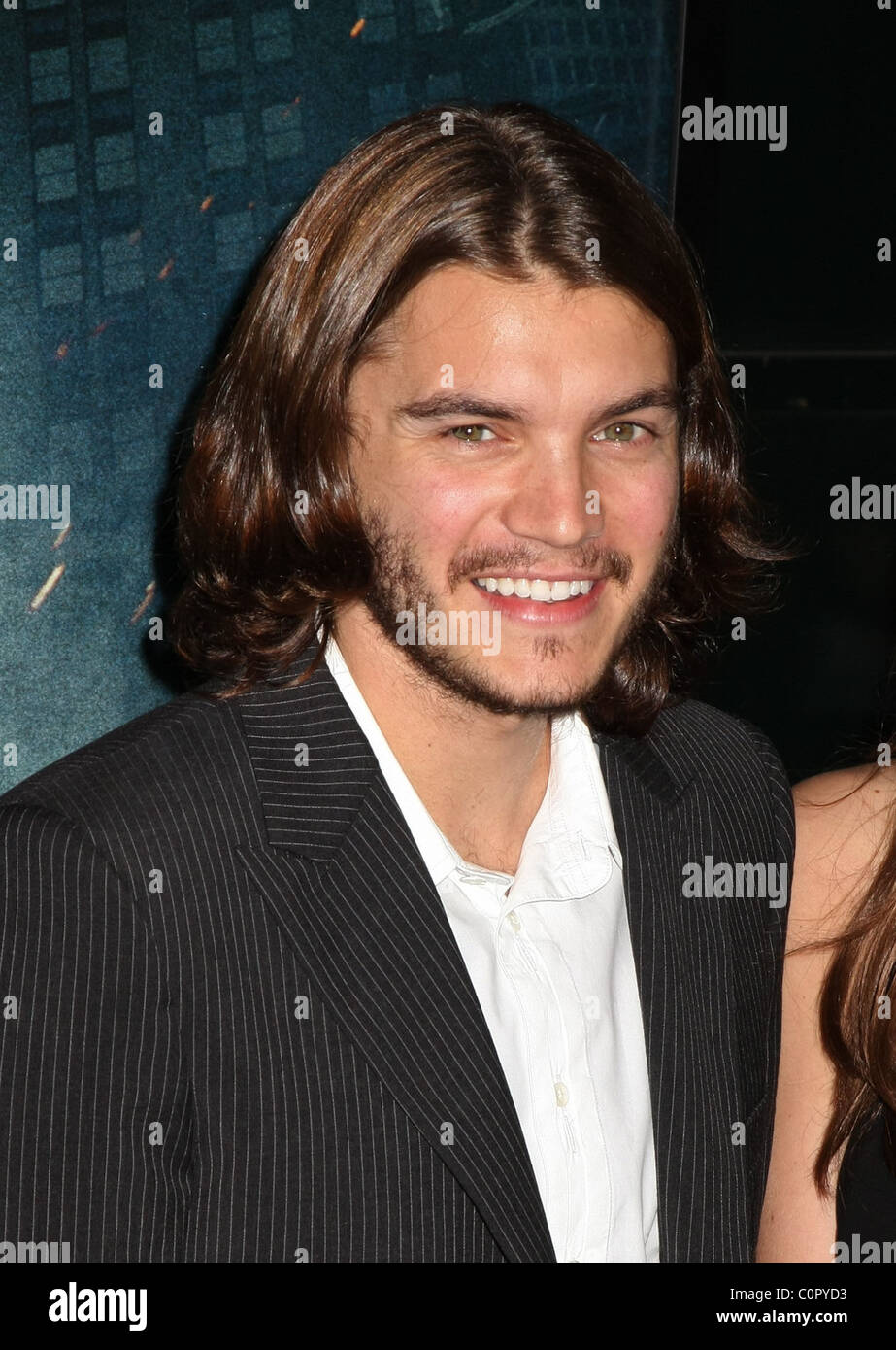 Emile Hirsch New York Premiere of 'The Dark Knight' held at AMC Loews ...