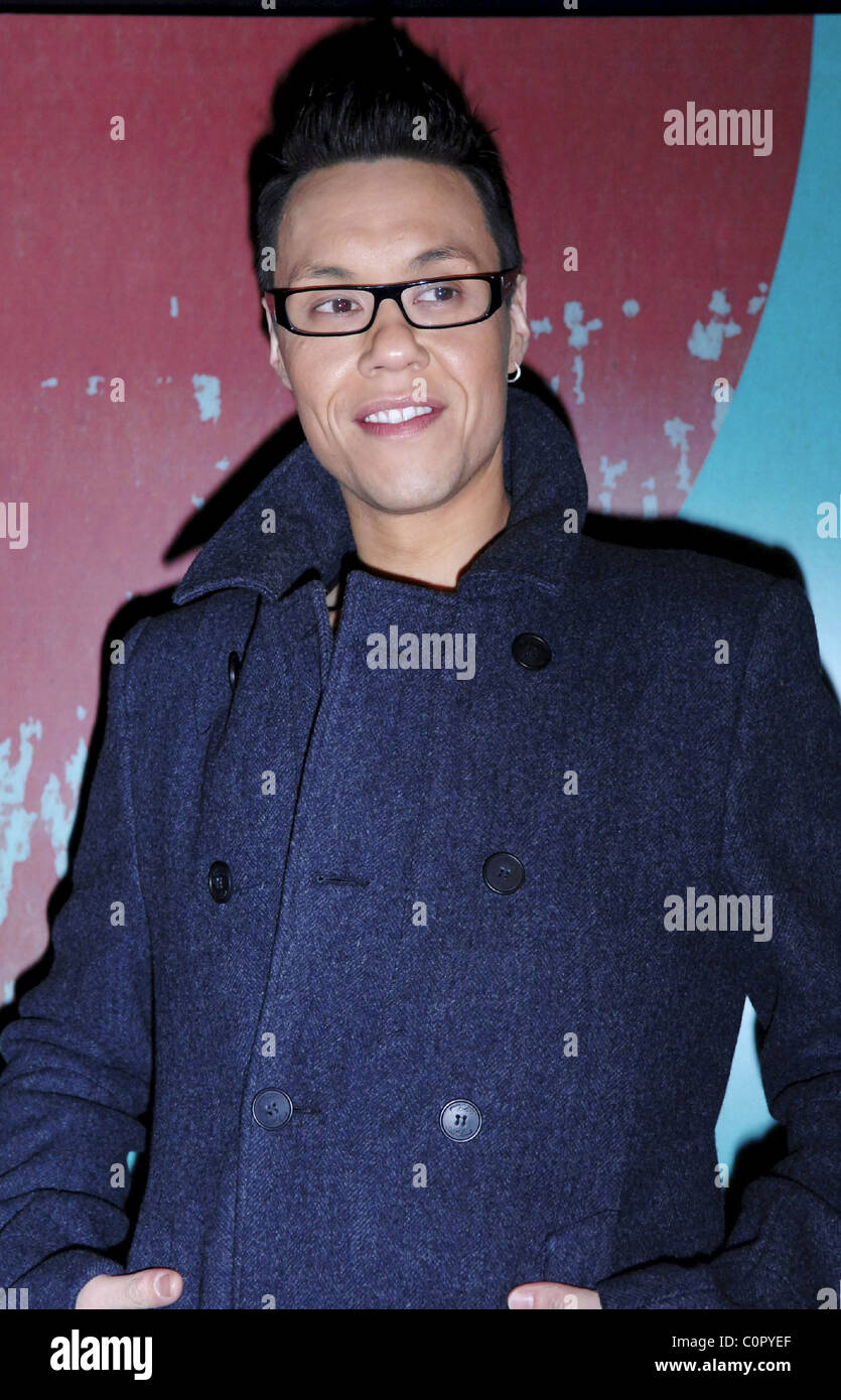 Gok wan attends monkey world at the meridian gardens hi-res stock ...