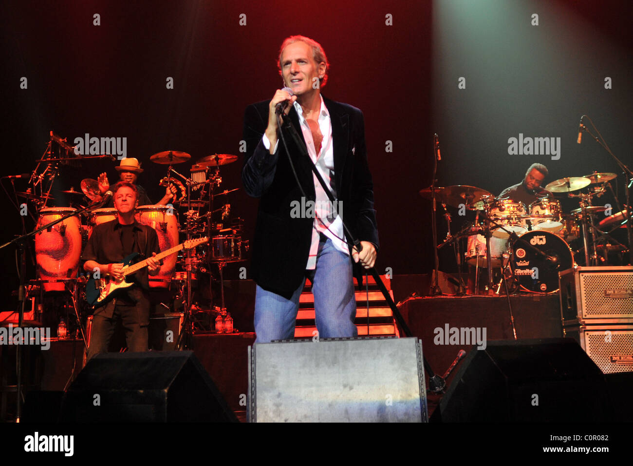 Singer Michael Bolton performs live at the Seminole Hard Rock Hotel and ...