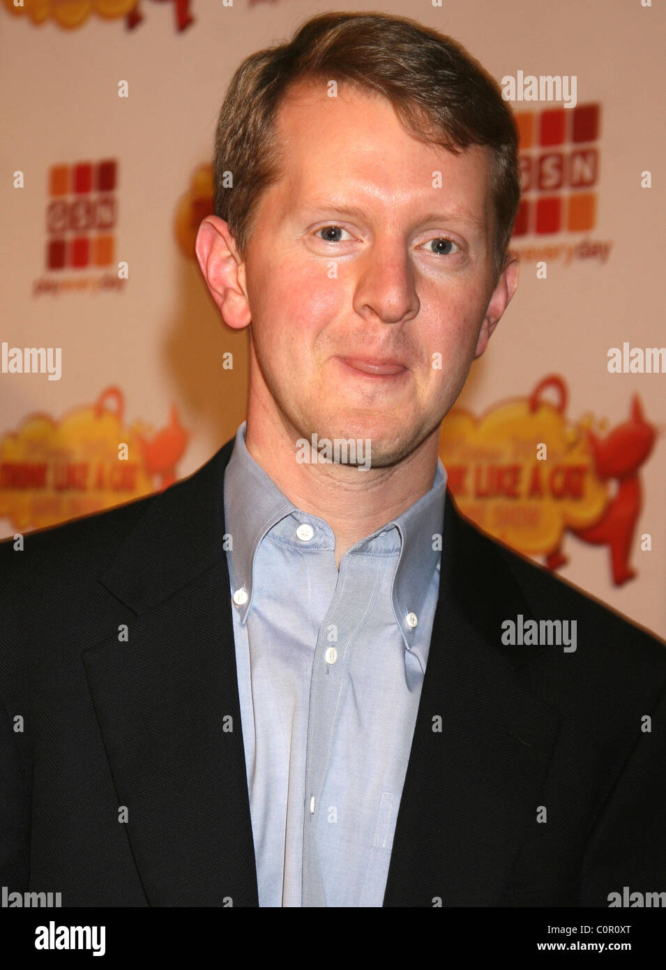 Ken Jennings The premiere of Game Show Network's 'Think Like a Cat' at ...