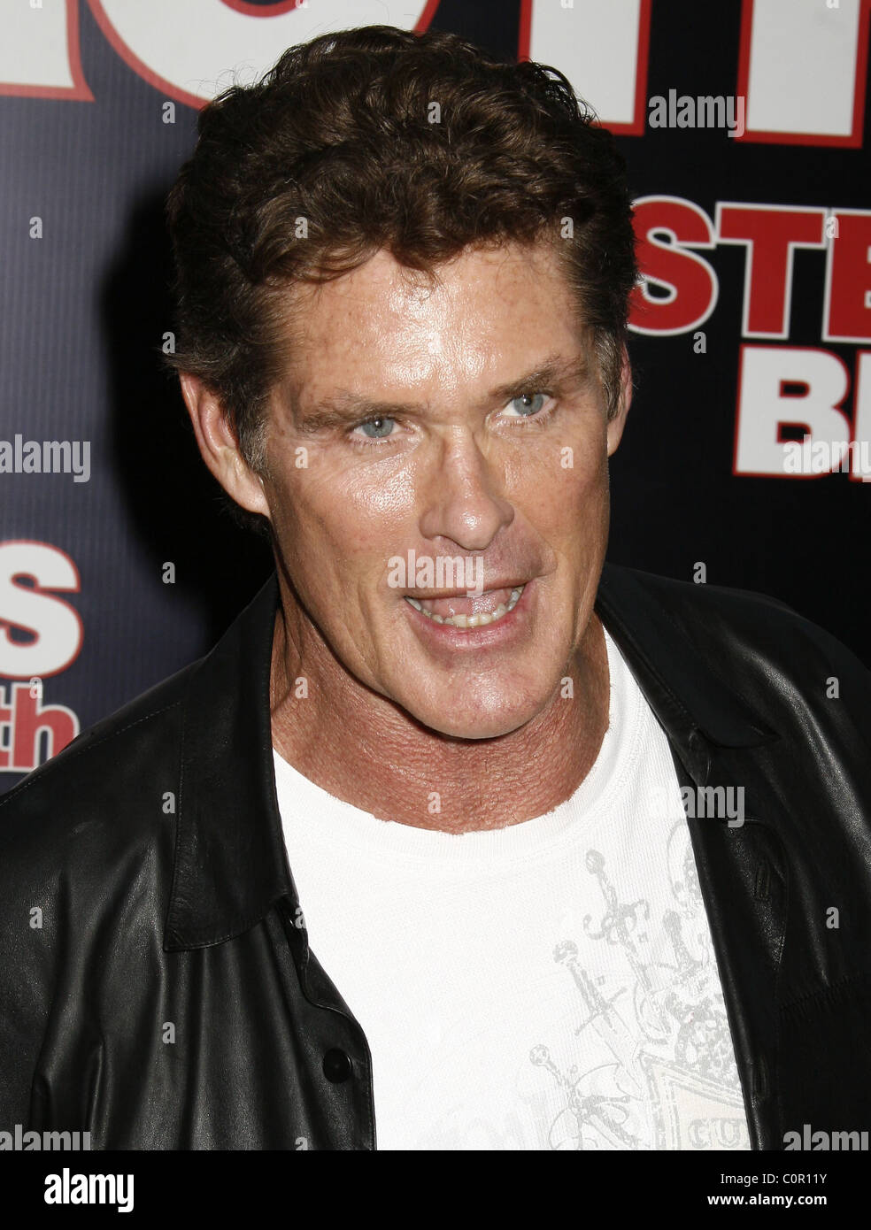 David Hasselhoff Step Brothers Premiere- Arrivals held at Mann Village ...