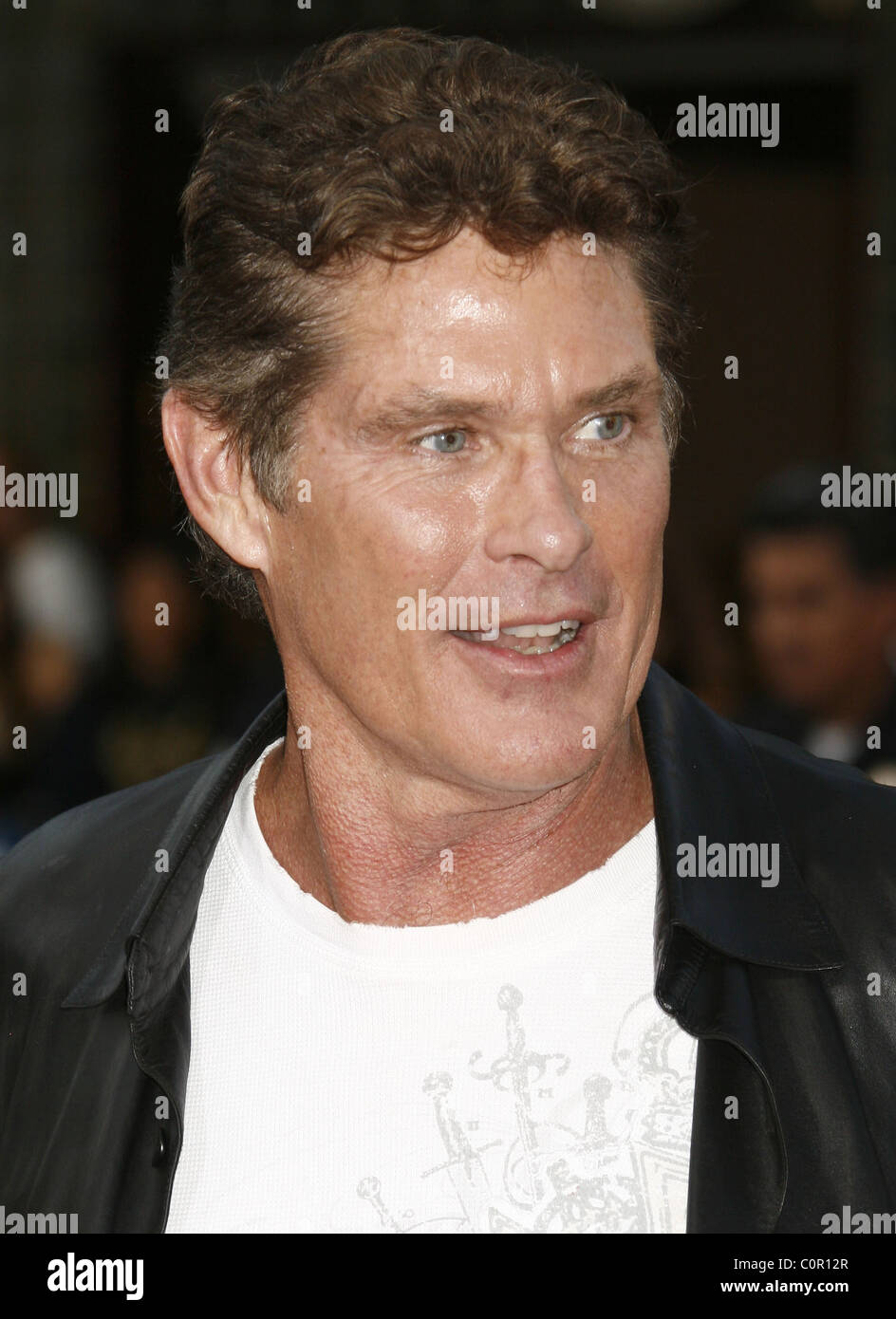 David Hasselhoff Step Brothers Premiere- Arrivals held at Mann Village ...