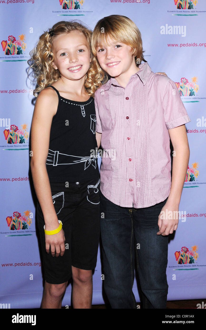 Peyton List and Spencer List attending the 'Kids For Kids Carnival' to ...