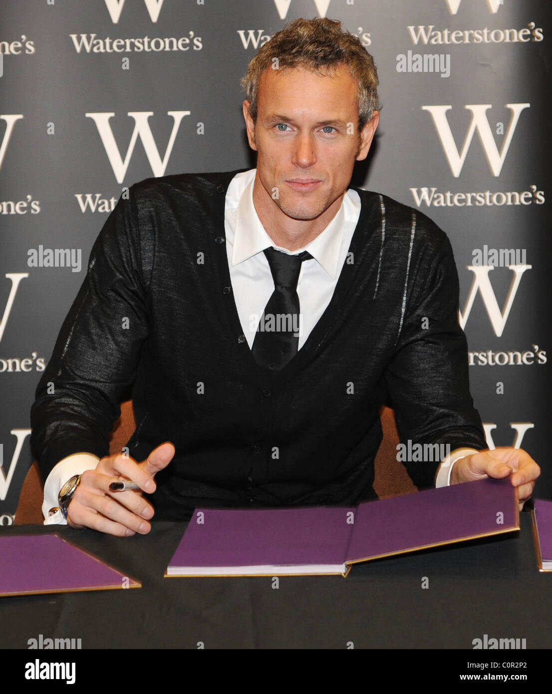 Mark Foster at a signing of the "Strictly come dancing" book at ...