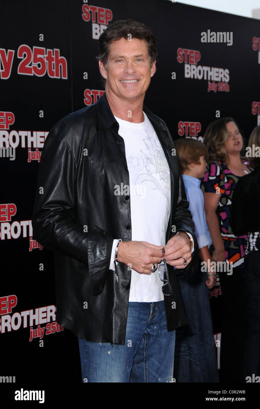 David Hasselhoff Step Brothers Premiere- Arrivals held at Mann Village ...
