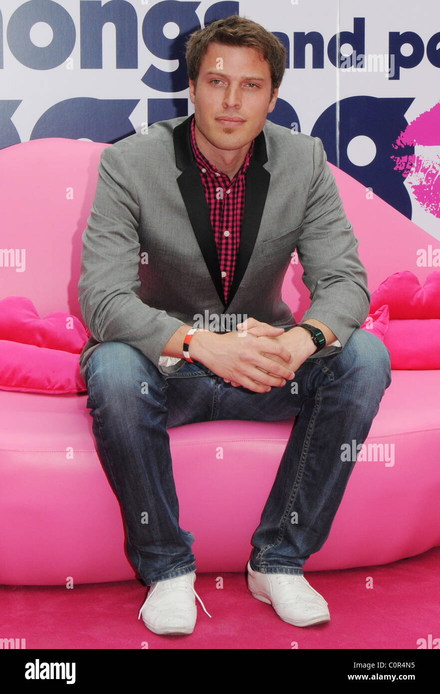 Rick Edwards at the UK film premiere of ''Angus, Thongs and Perfect ...