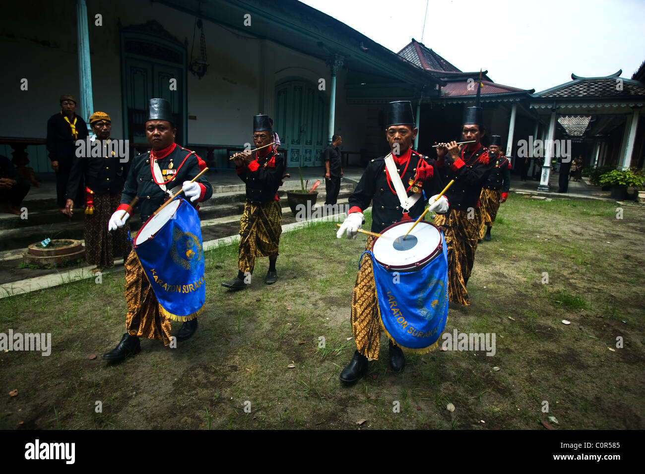 Sekaten Tradition of Surakarta Palace Central Java Indonesia Stock ...