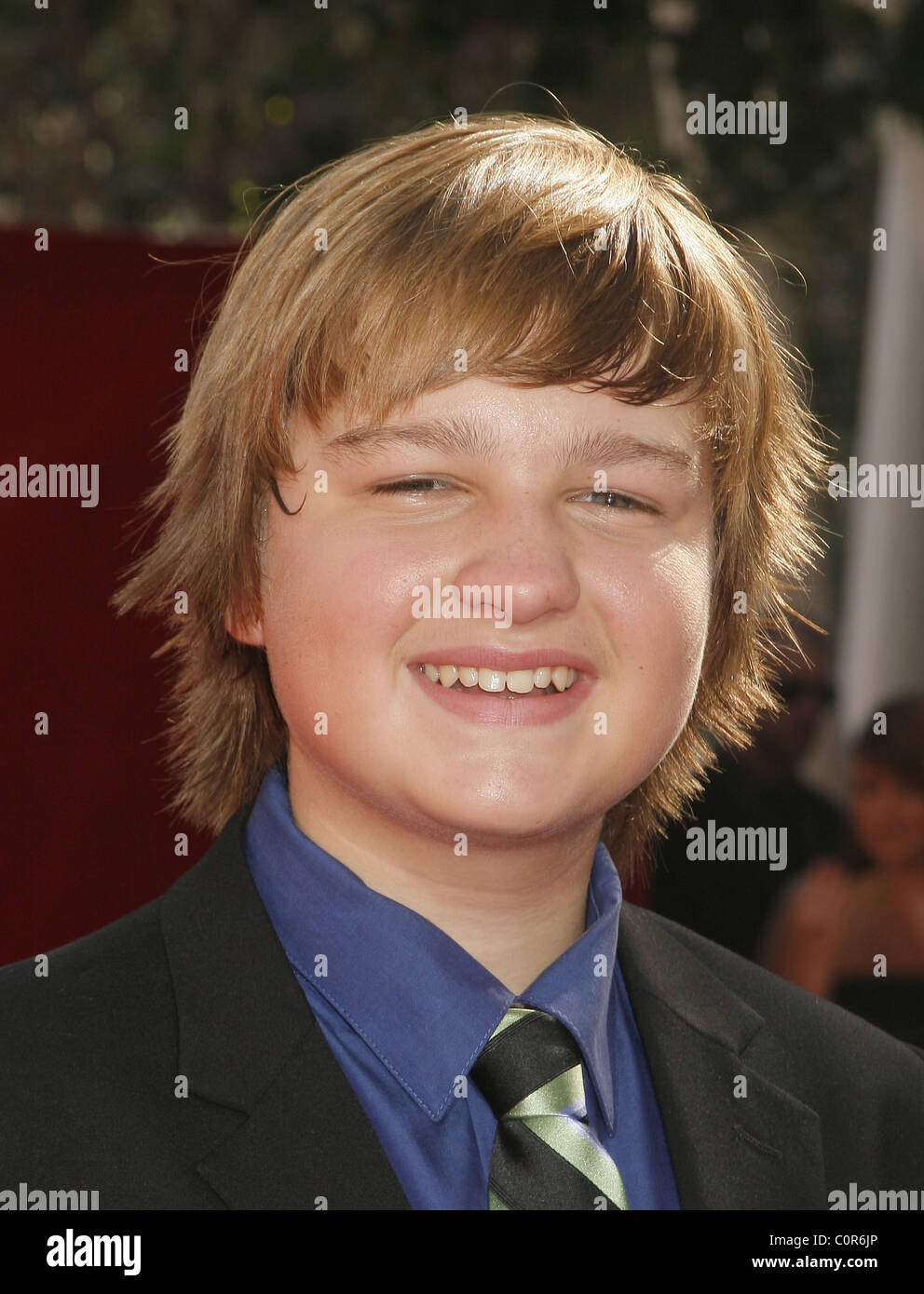 Angus T. Jones 60th Annual Primetime Emmy Awards held at Nokia Theatre ...
