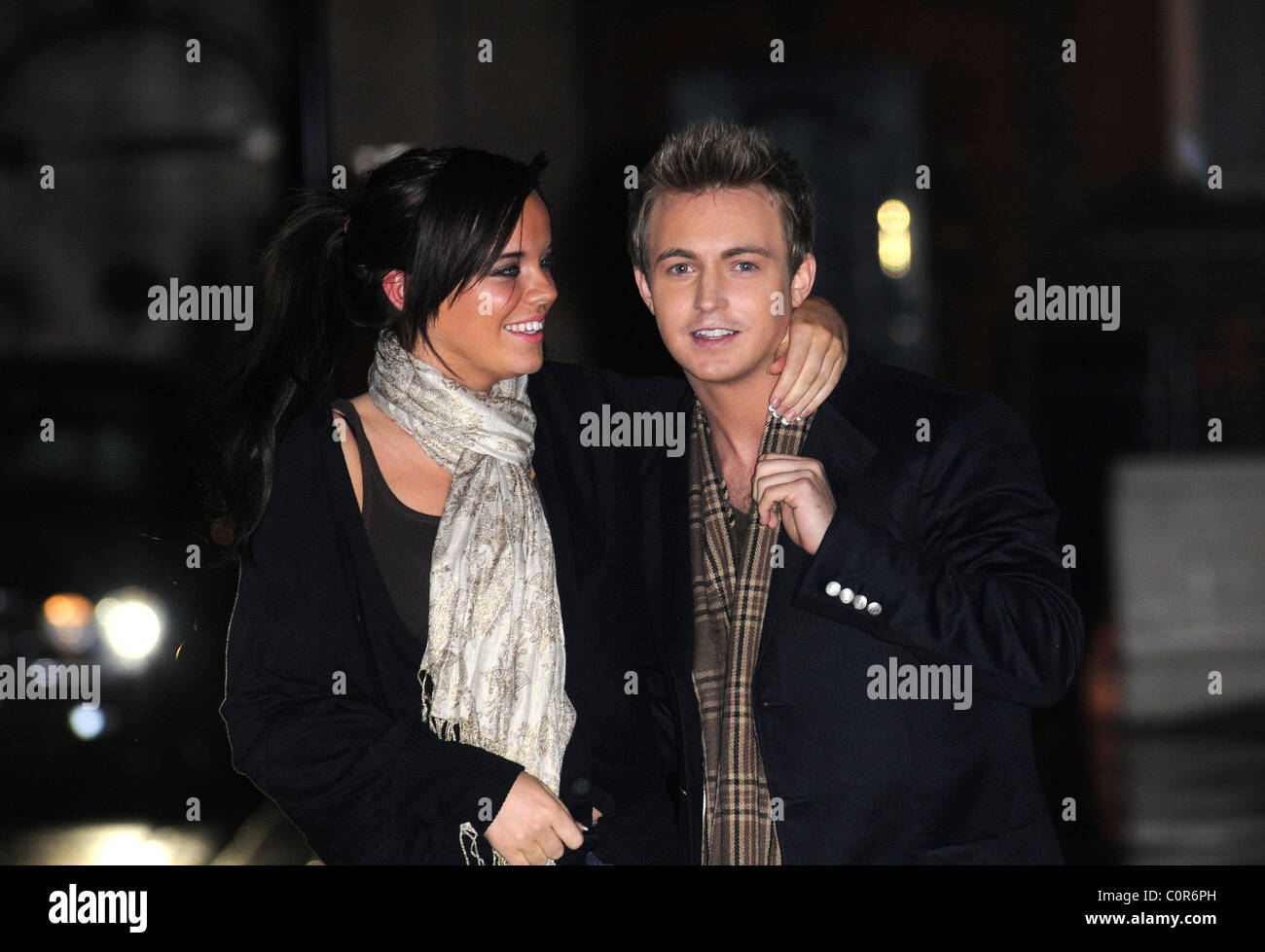 Pierre Lewis and Maria Fowler Singer Pierre Lewis with page 3 model ...