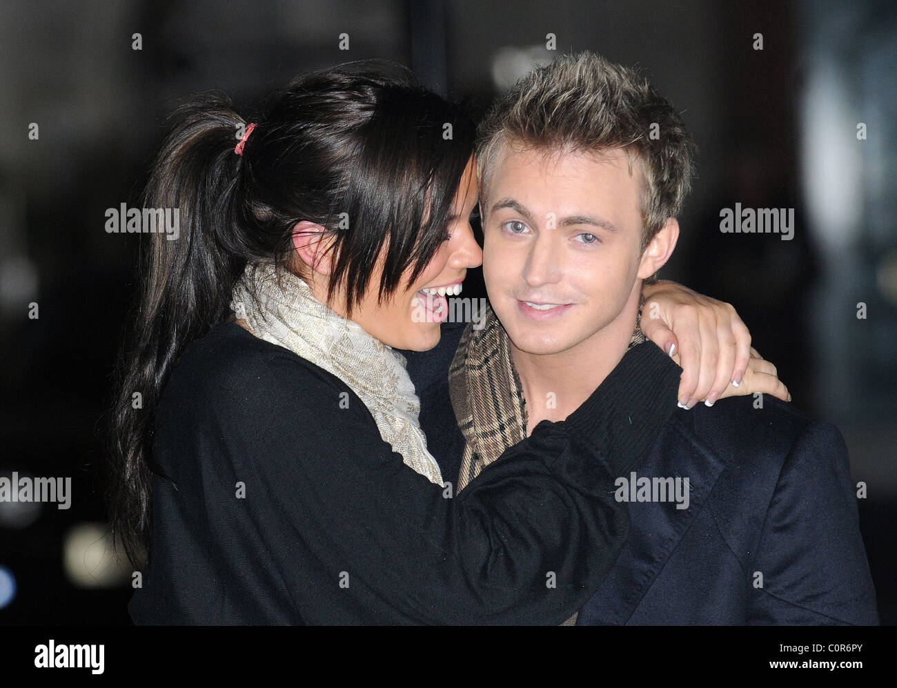 Pierre Lewis and Maria Fowler Singer Pierre Lewis with page 3 model ...