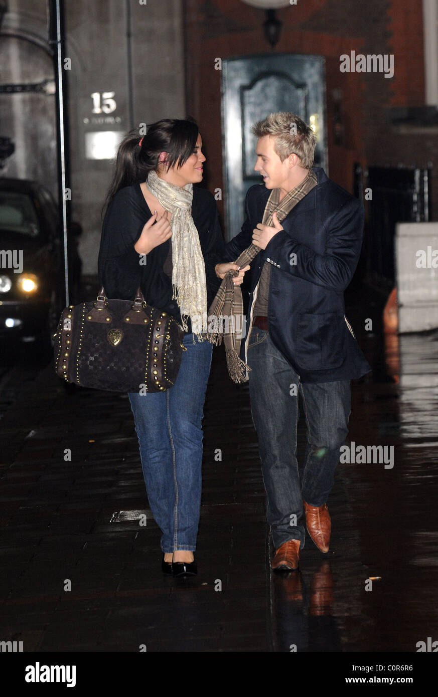 Pierre Lewis and Maria Fowler Singer Pierre Lewis with page 3 model ...