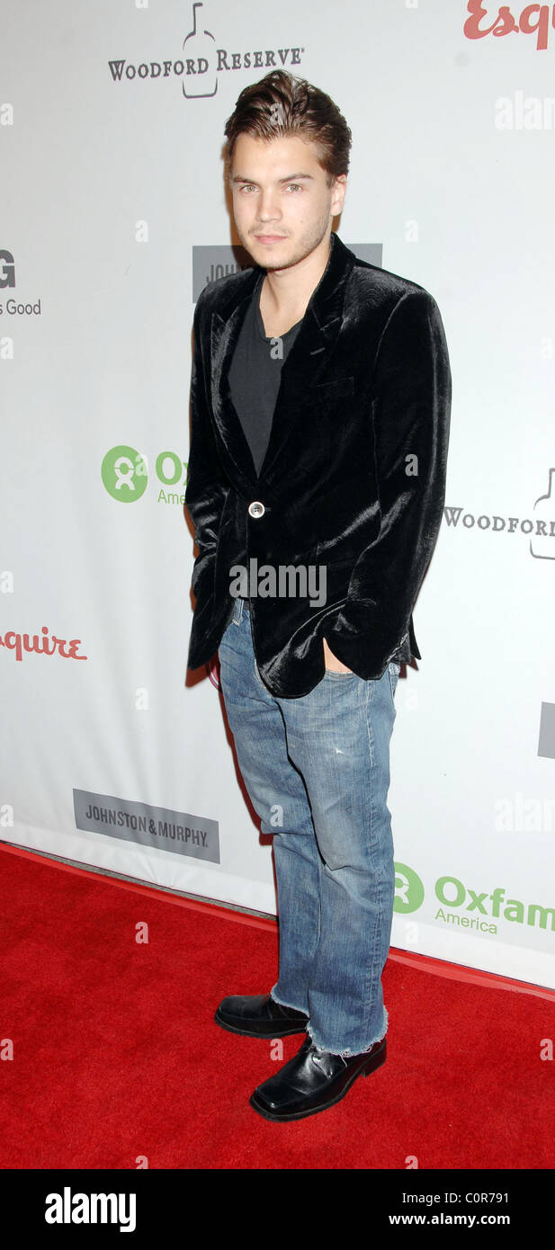 Emile Hirsch The Annual Oxfam Party held at Esquire House - Arrivals ...
