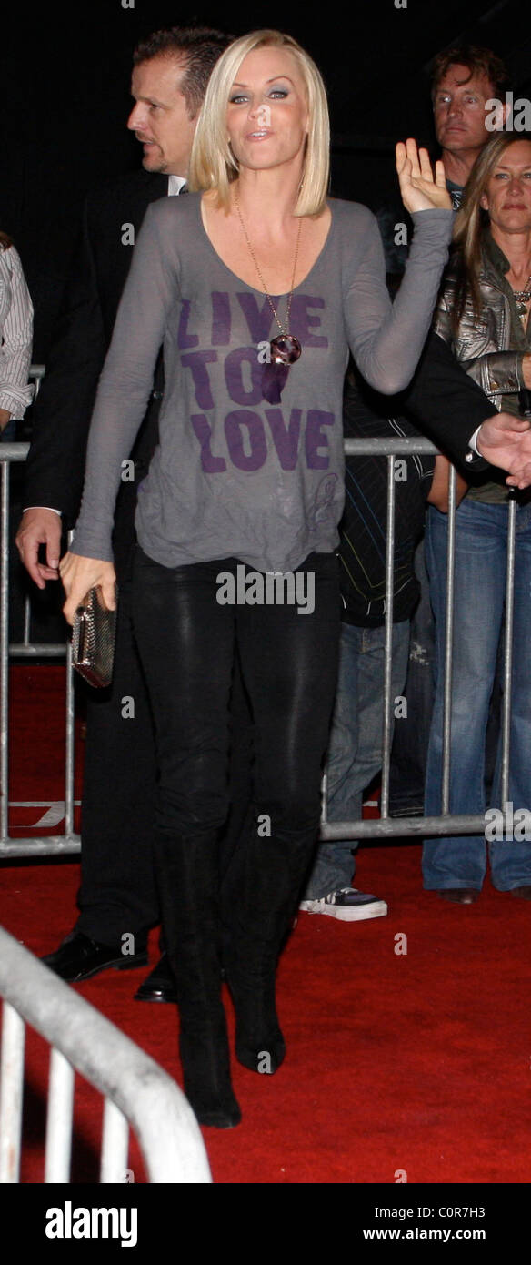 Jenny McCarthy outside the The Roxy for the Launch of 77Kids. Hollywood ...