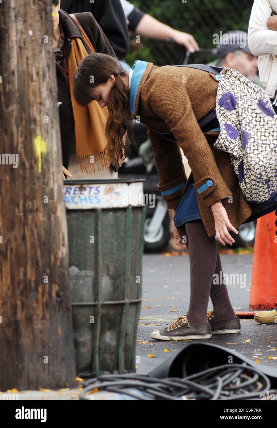 Jessica Alba filming on location of her new movie 'An Invisible Sign of ...