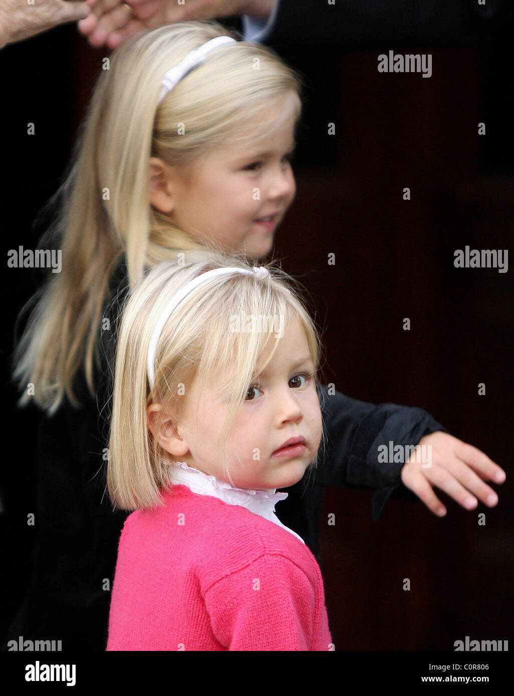 Princess Amalia and Princess Alexia The christening of Benjamin Van ...