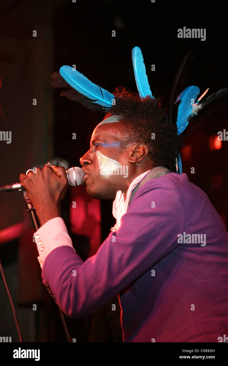 Saul Williams performing of his new album ' The Inevitiable Rise and ...