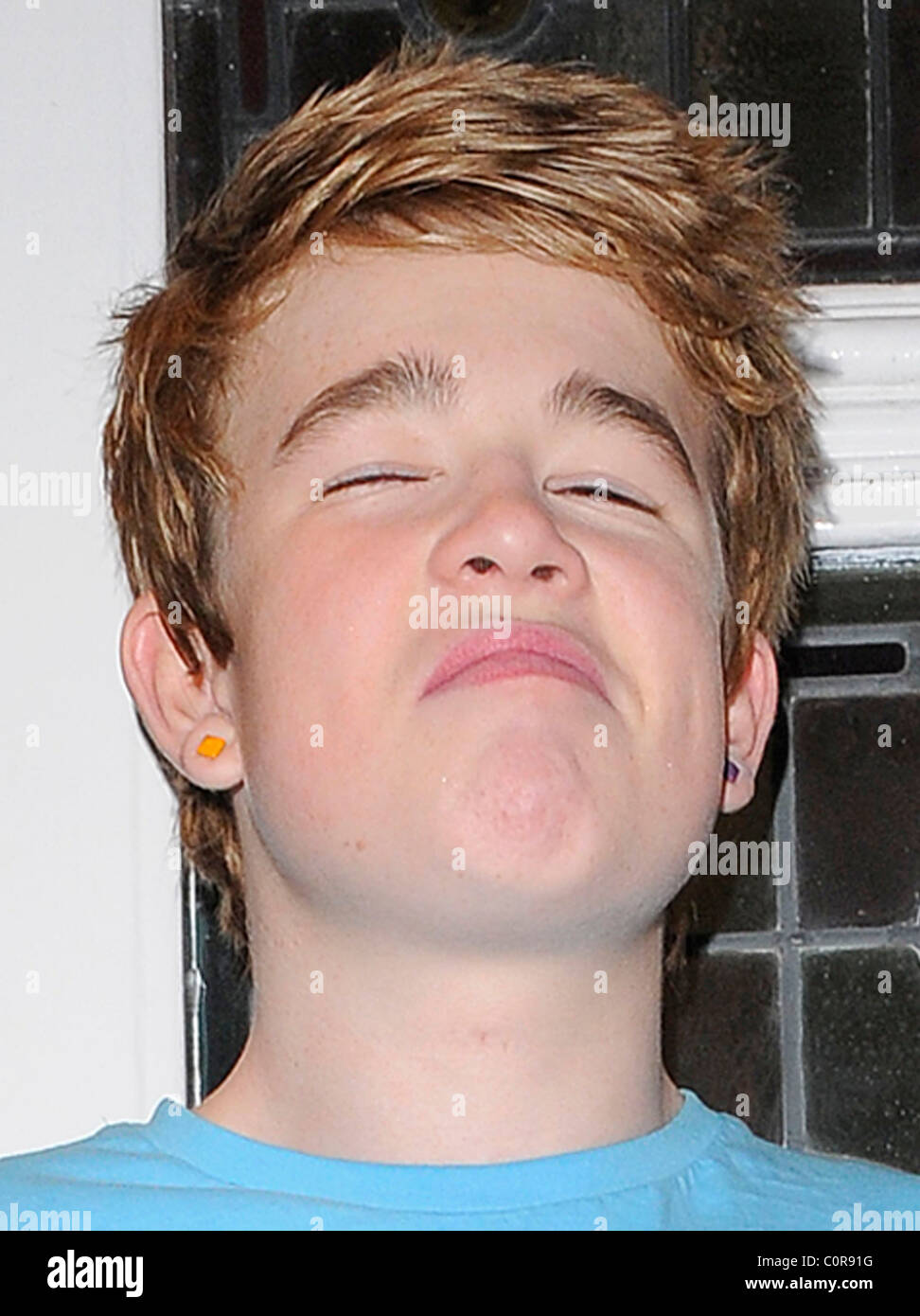 Eoghan Quigg arriving back at The X Factor secret hideaway, having ...