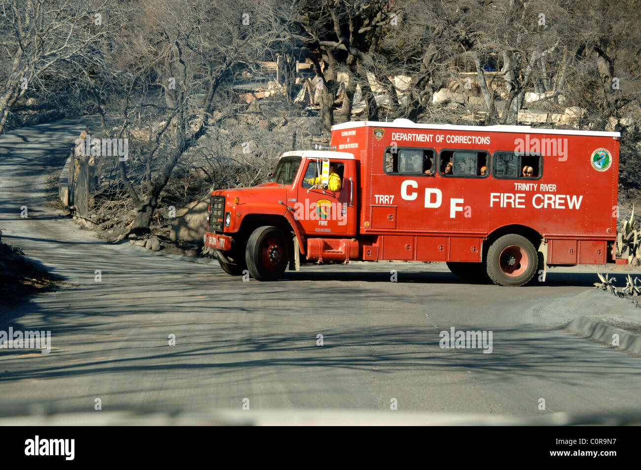 Devastation left after the wildfires in Montecito, Santa Barbara ...