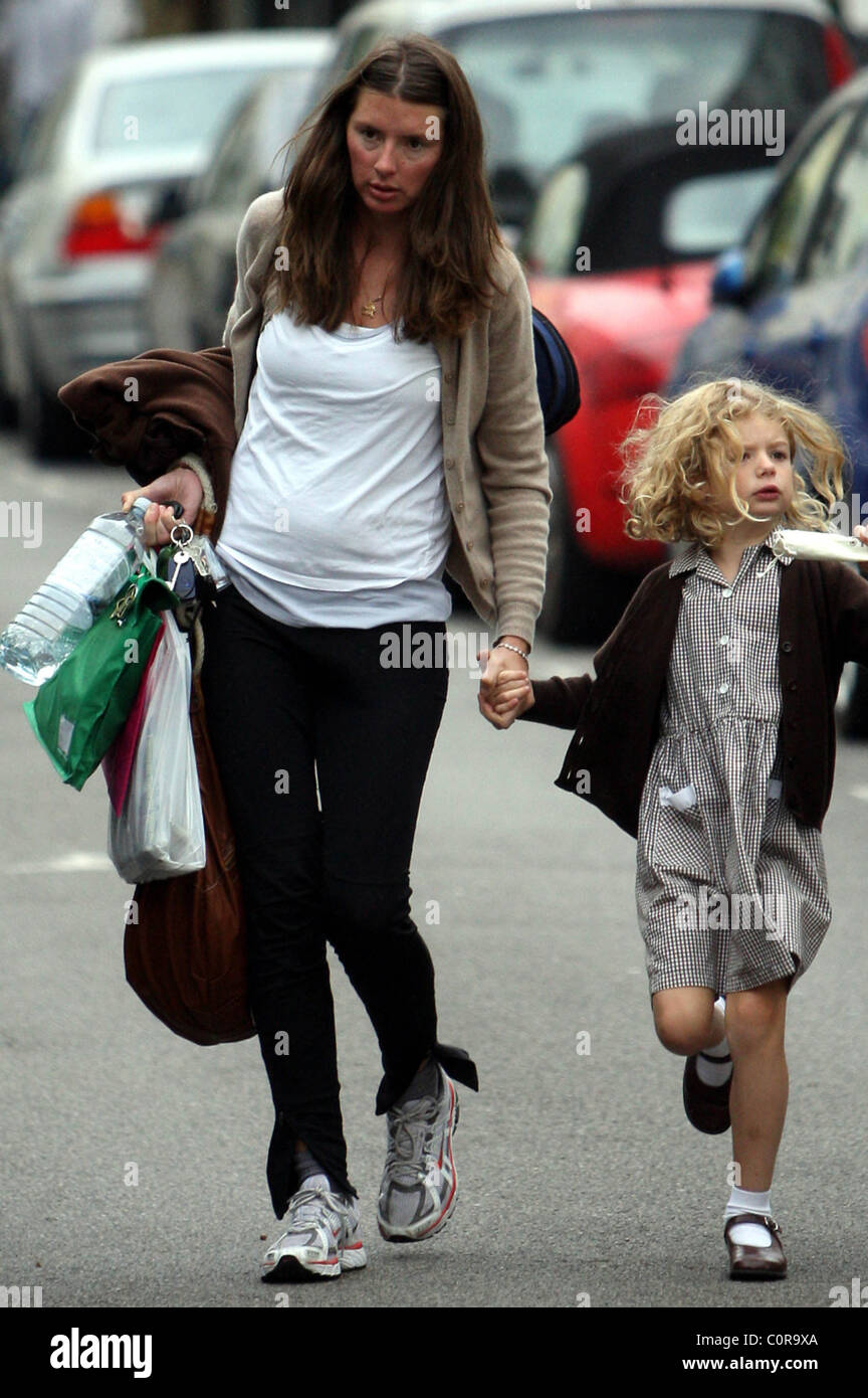Jools Oliver shows off her new baby bump after she and husband Jamie ...