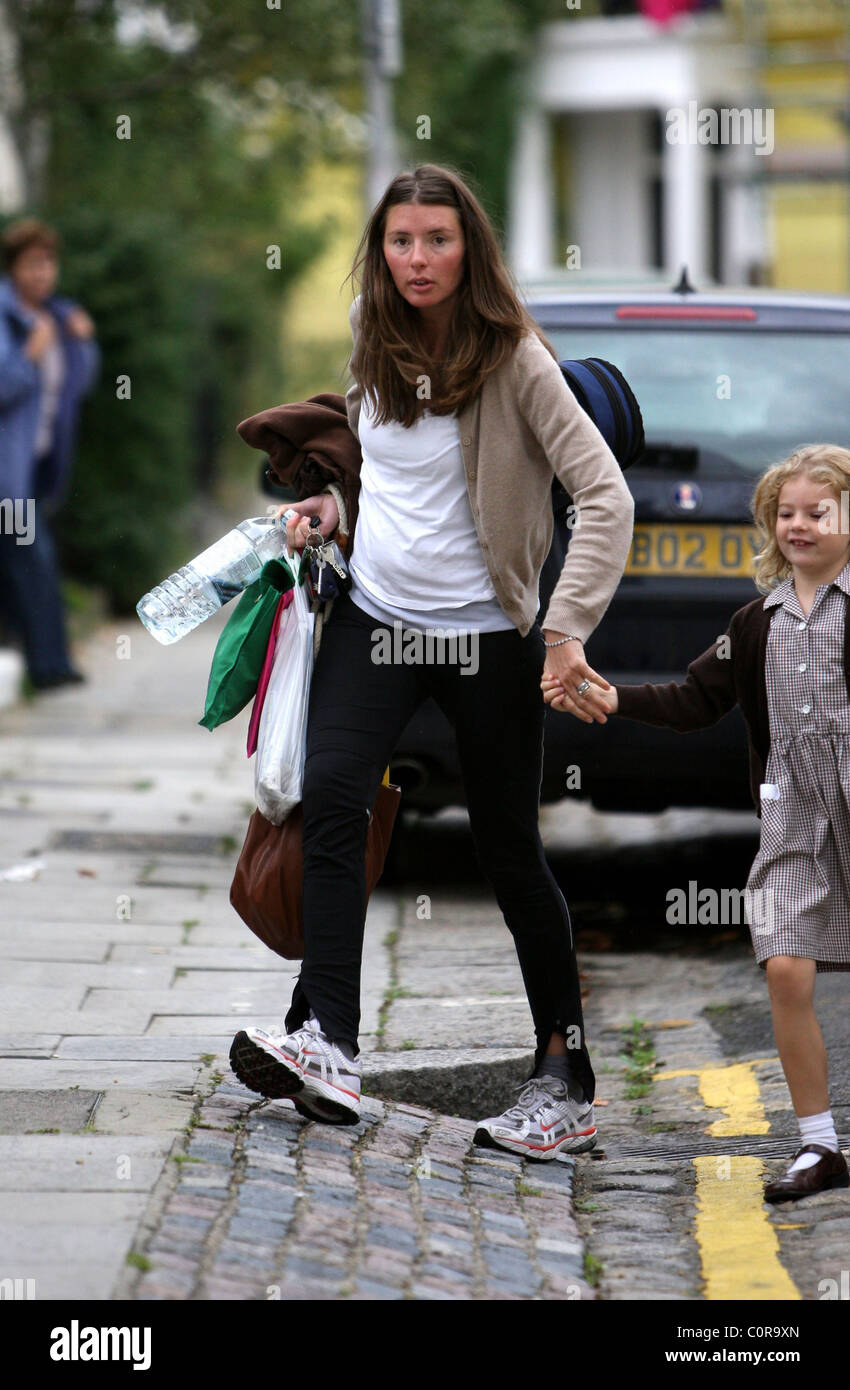Jools Oliver shows off her new baby bump after she and husband Jamie ...