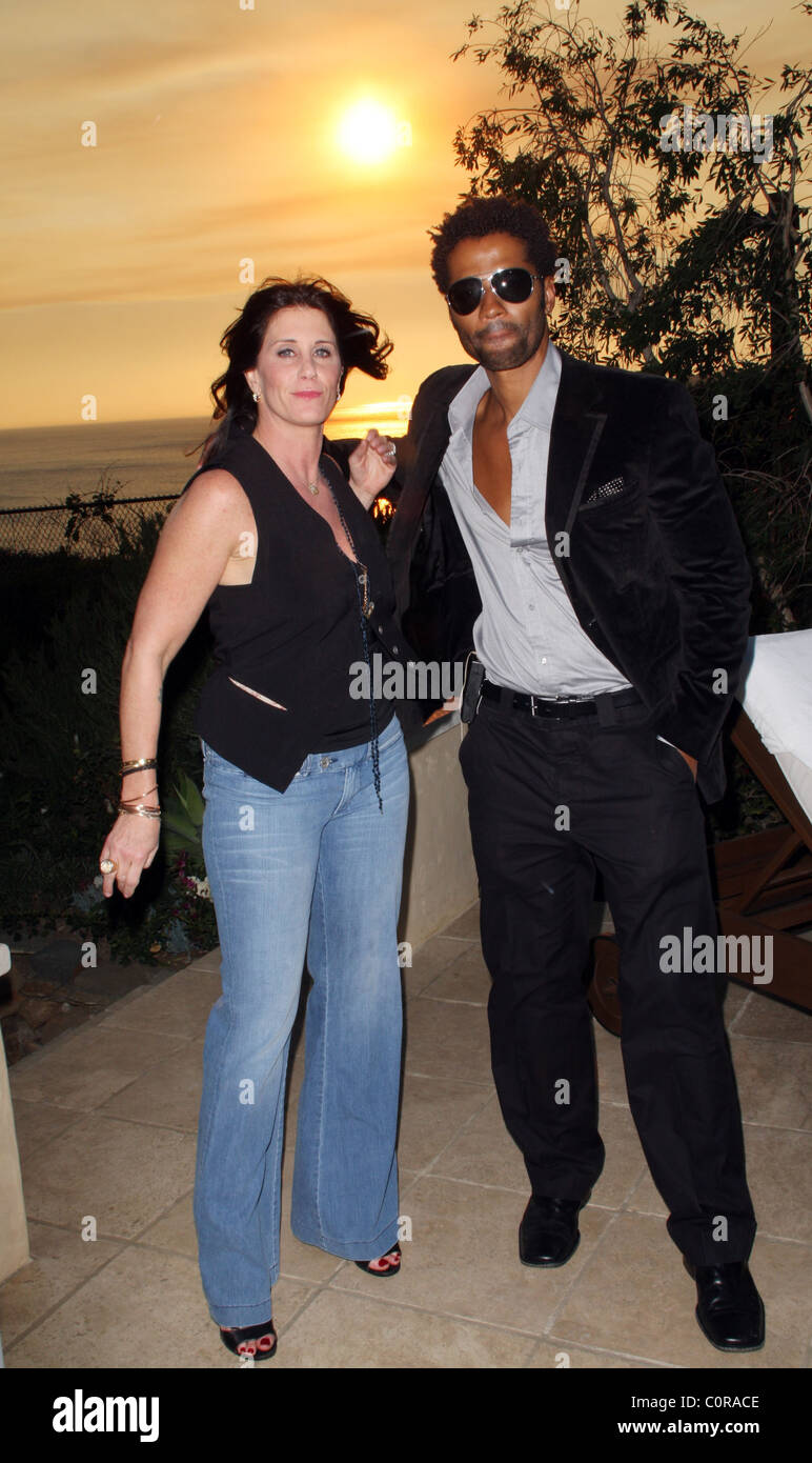 Host, Kym Gold-Lubell, Eric Benet at the Kym Gold-Lubell and Giannci ...