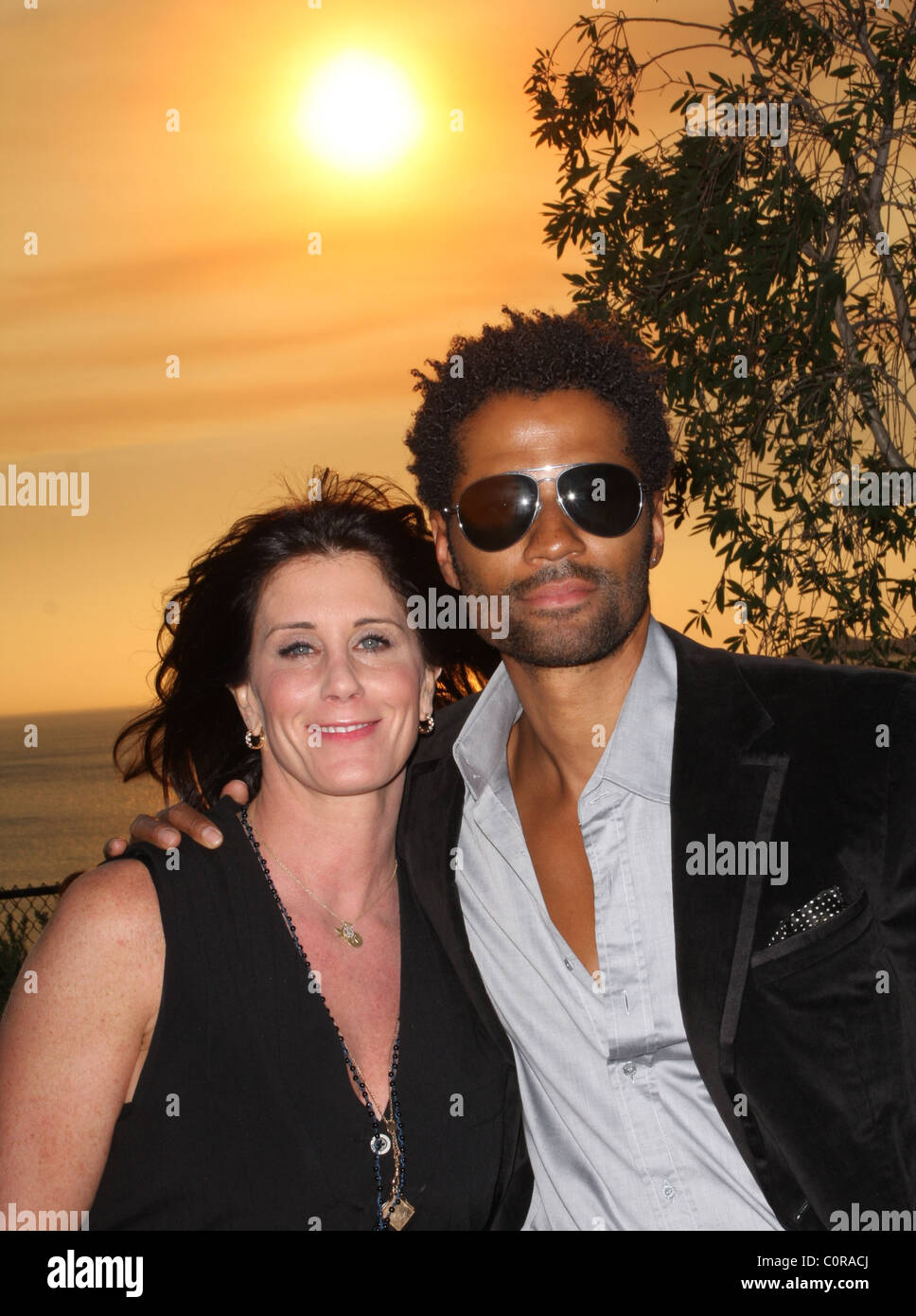 Host Kim, Eric Benet Babakul host a party at a private residence Malibu ...