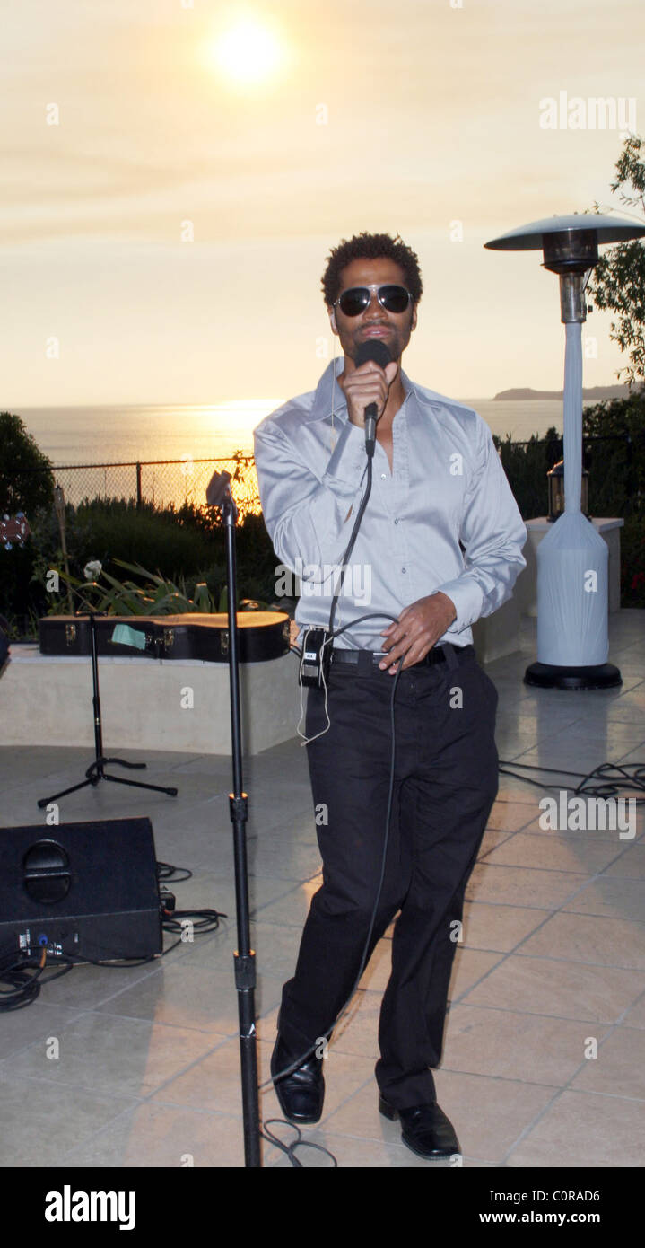Eric Benet Babakul host a party at a private residence Malibu ...