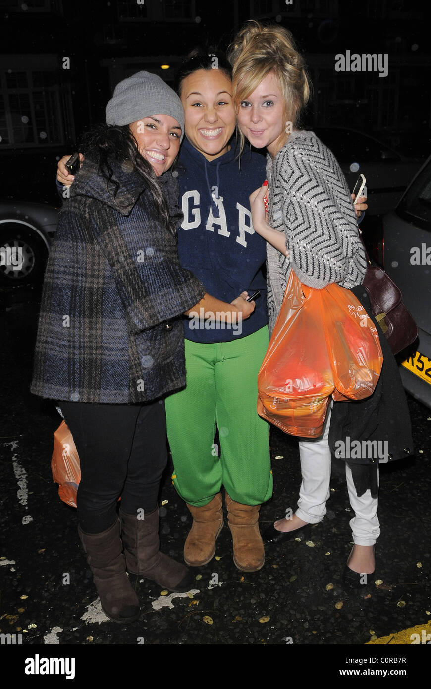 Laura White and Diana Vickers return to The X Factor secret hideaway ...