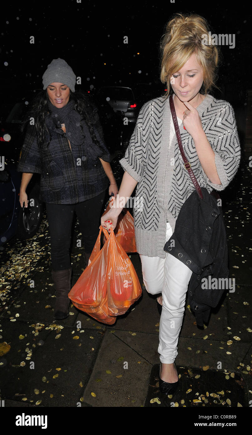 Laura White and Diana Vickers return to The X Factor secret hideaway ...