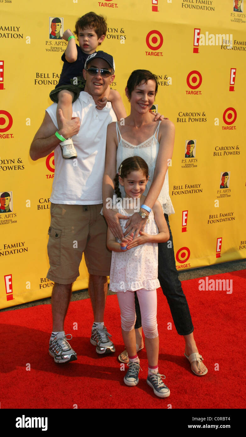 Embeth Davidtz and family, PS Arts 'Express Yourself 2008' held at ...