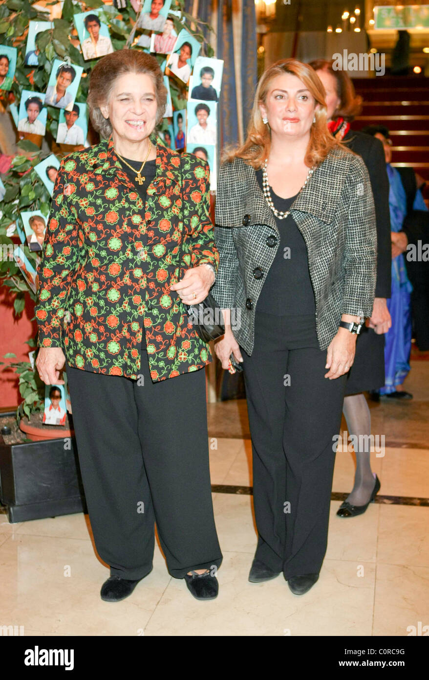 Princess Irene of Greece at an Indian benefit market Madrid, Spain - 14 ...