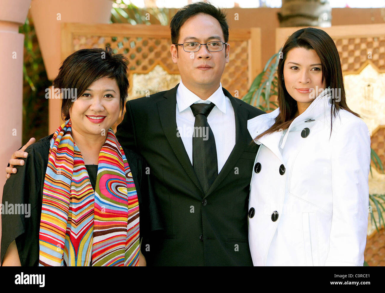 Eugenia Domingo, director Chris Martinez and Mylene Dizon The Marakech ...