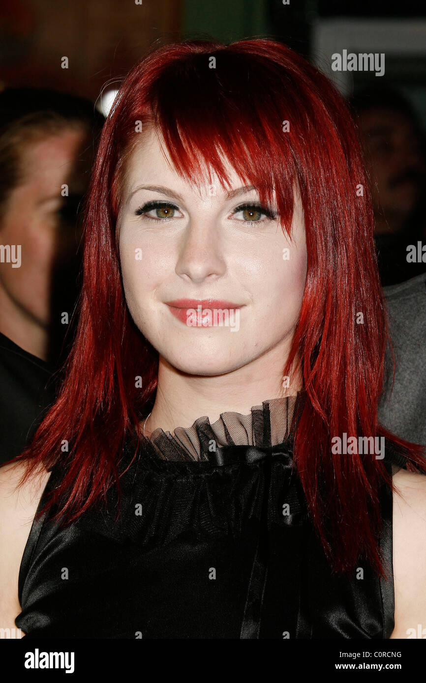 Hayley Williams of Paramore Los Angeles Premiere of the film 'Twilight ...