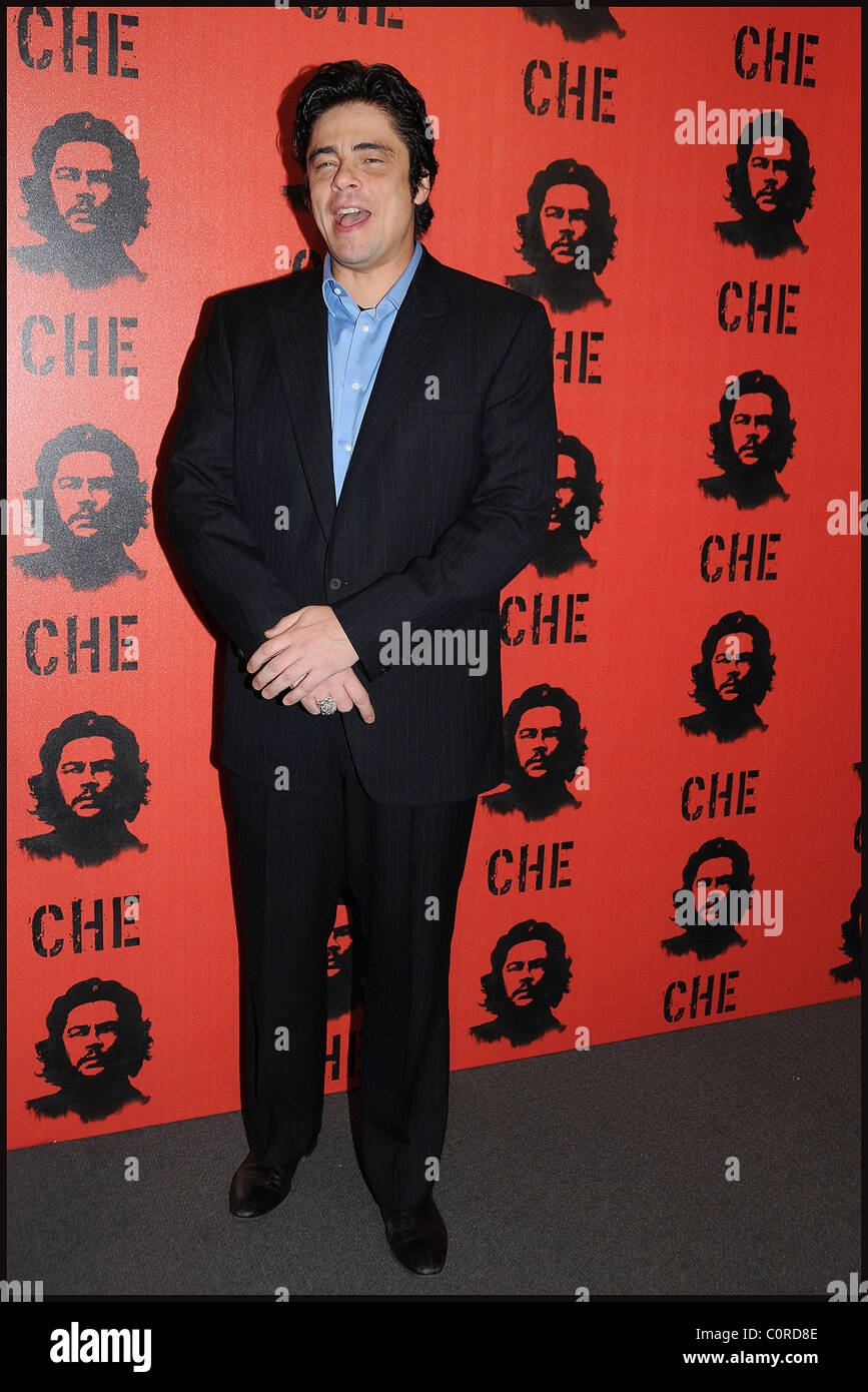 Benicio del Toro The premiere of 'Che' held at The UGC Normandie cinema ...