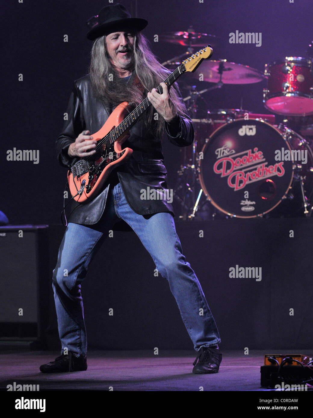 Pat Simmons of the Doobie Brothers performs live at the Seminole Hard ...