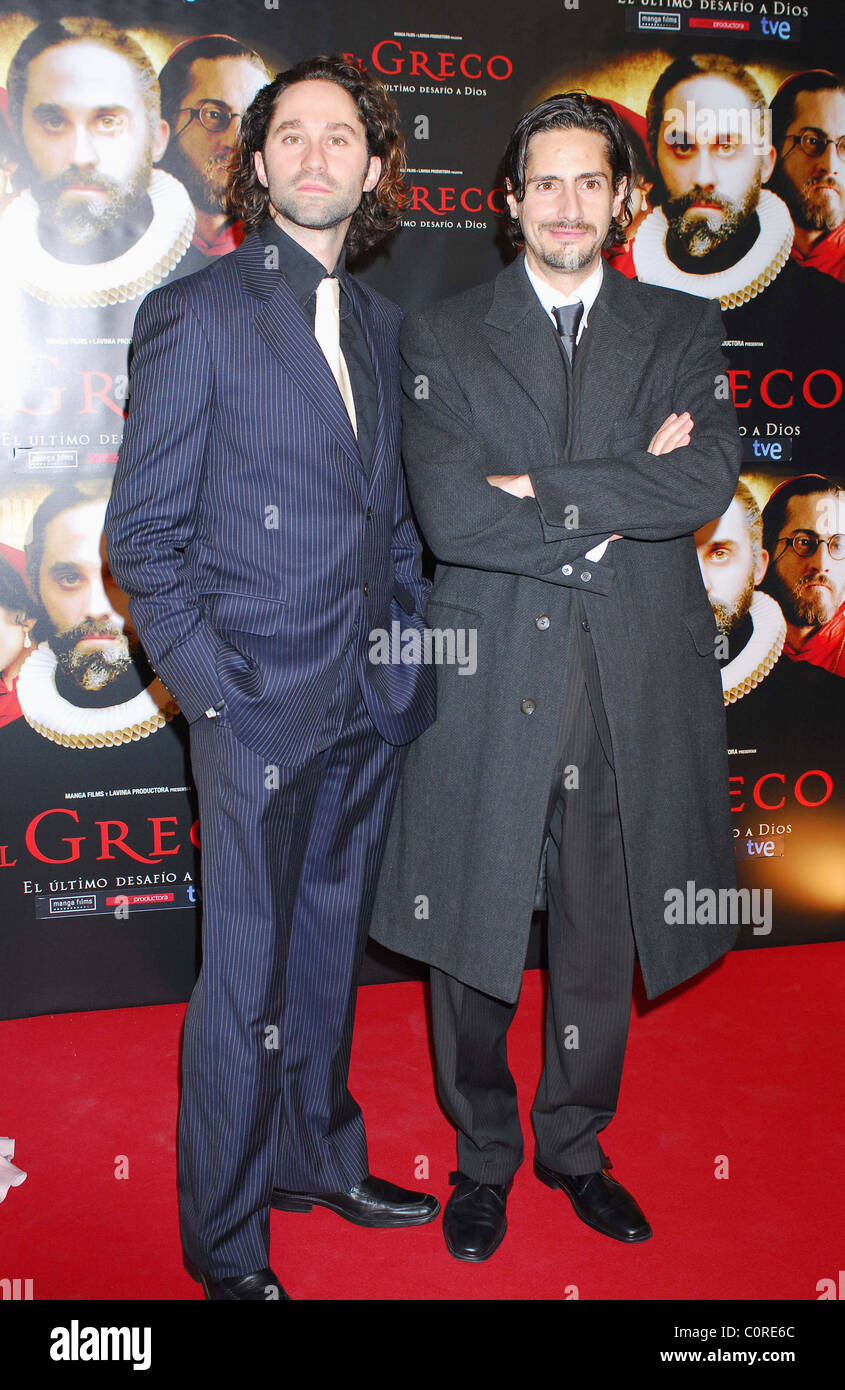 Nick Ashdon, Juan Diego Botto and Laia Marull 'El Greco' Premiere ...