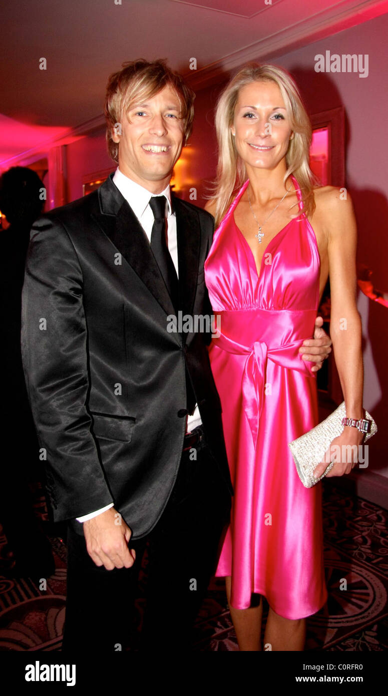 Rick Parfitt Jr. and Guest Samsung Pink Ribbon Party at Sheraton Park ...