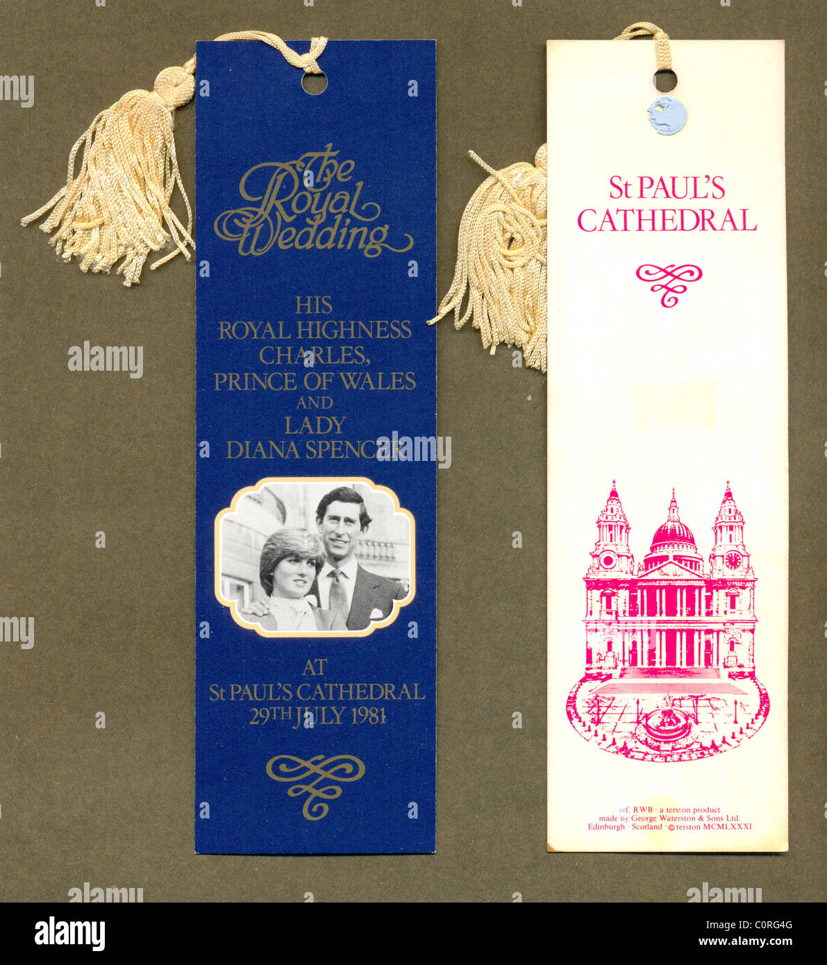 Charles diana, wedding st pauls hi-res stock photography and images - Alamy