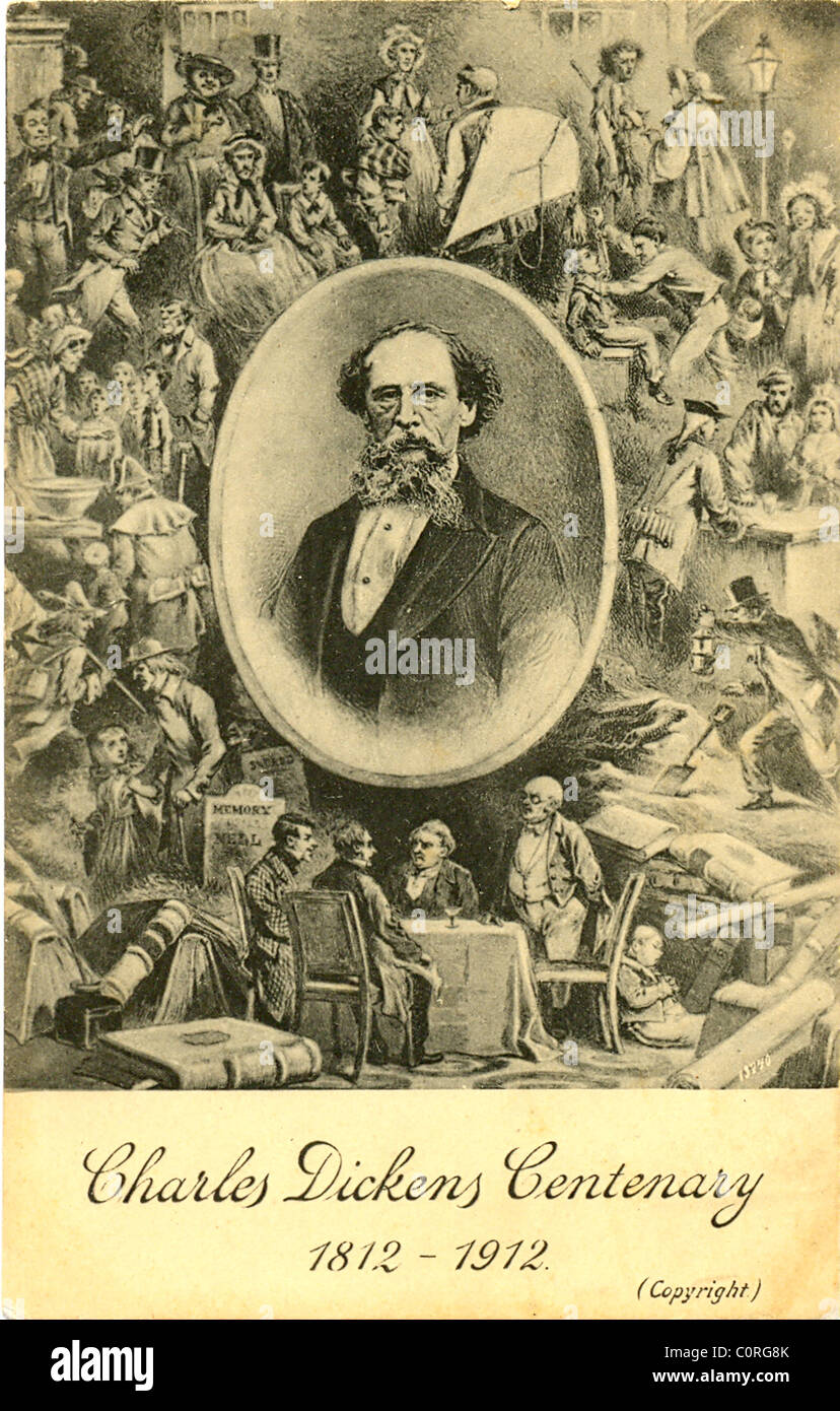 Charles dickens characters hi-res stock photography and images - Alamy