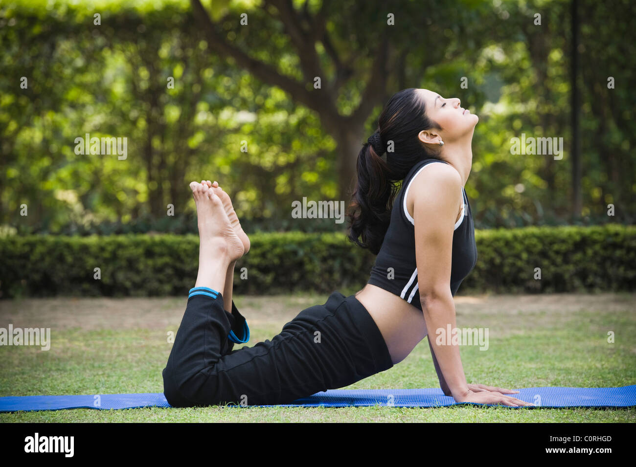 Half cobra pose hi-res stock photography and images - Alamy
