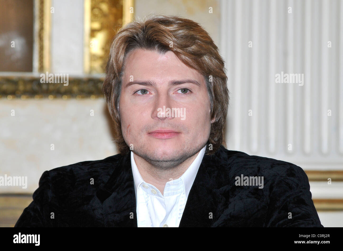Nikolay Baskov Press conference at Hotel Bayerischer Hof for his ...