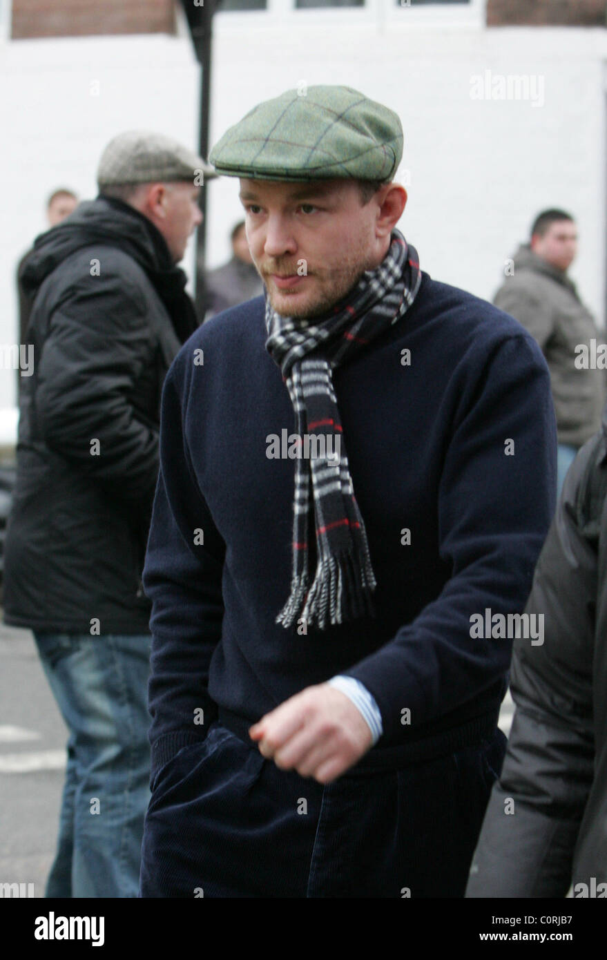 Guy Ritchie on set of his new movie 'Sherlock Holmes' due for release ...