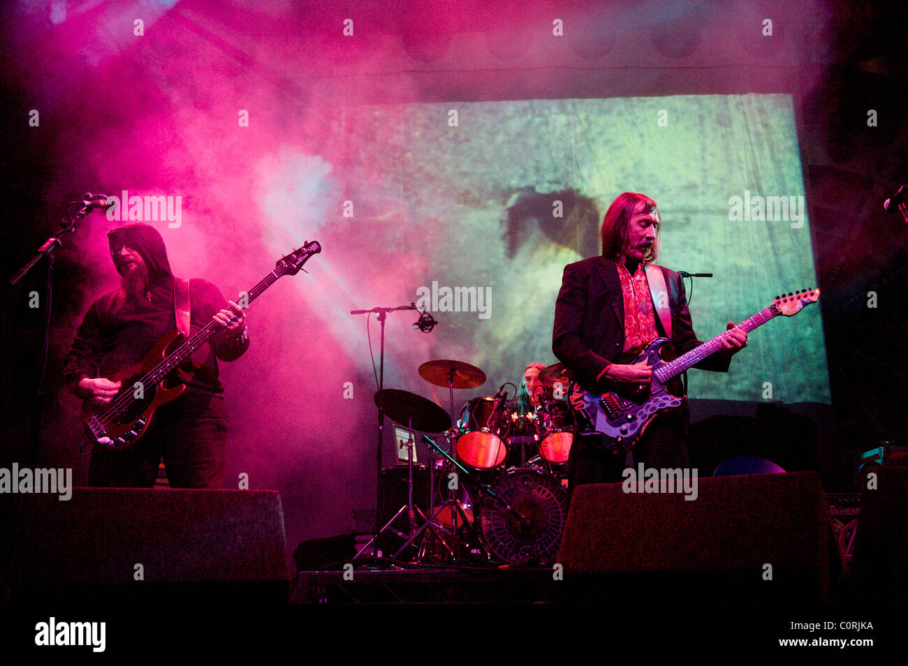 Hawkwind performing live at the Astoria London, England - 16.12.08 ...