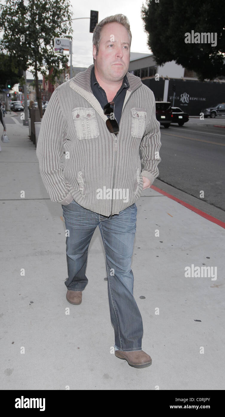 Gary Valentine from TV show "The King of Queens" out and about on ...