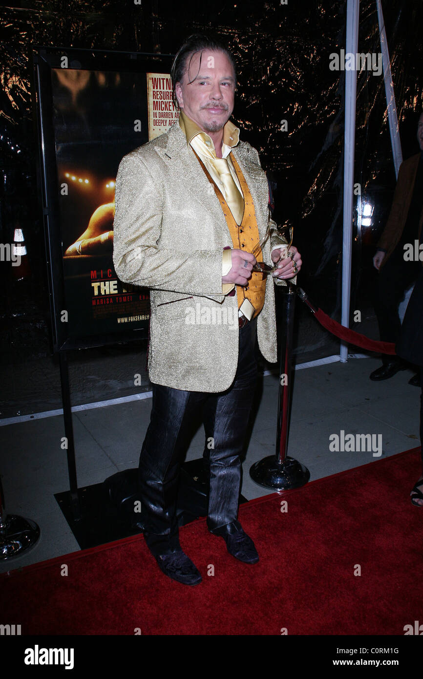 The wrestler mickey rourke hi-res stock photography and images - Alamy