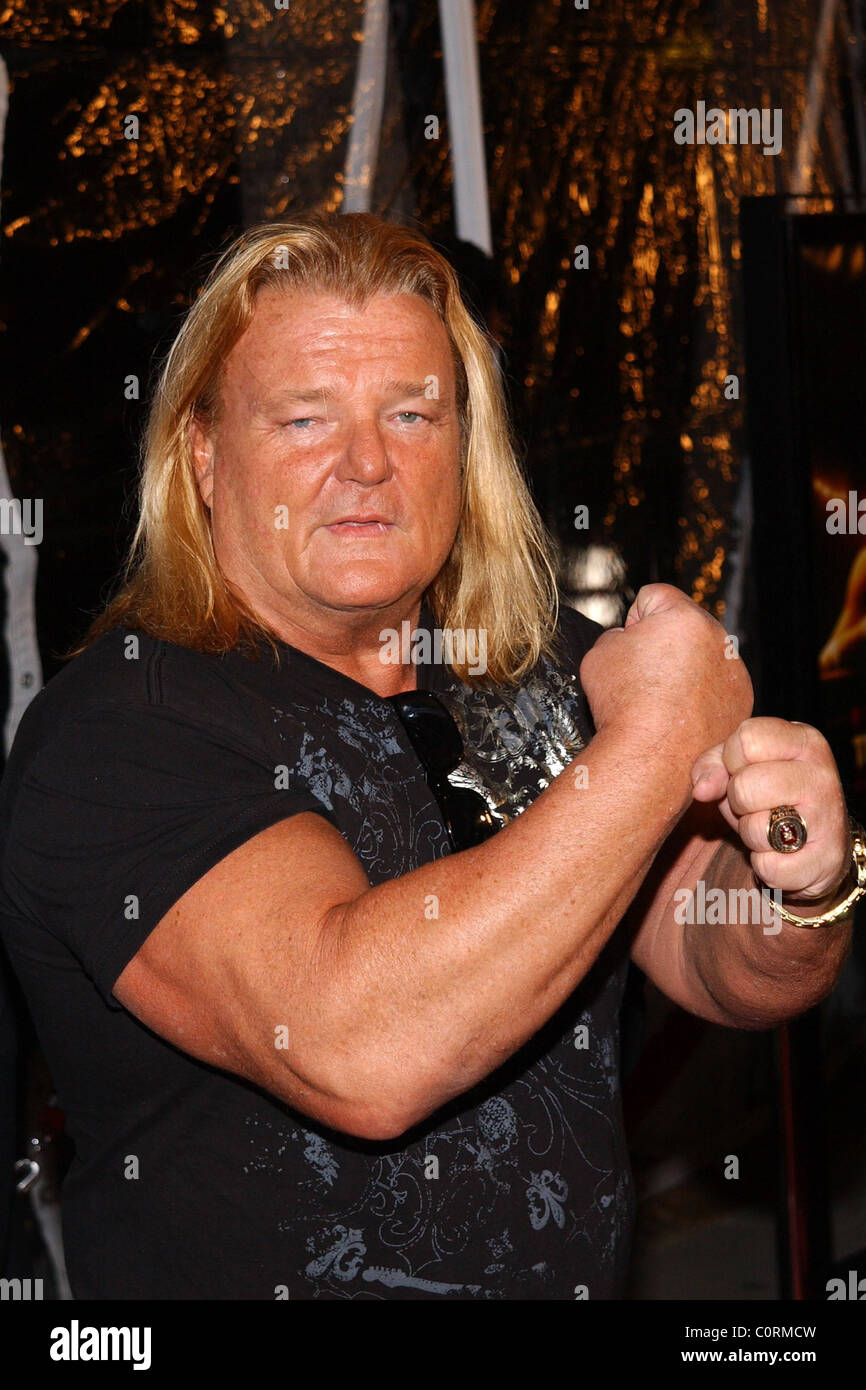 Greg Valentine The L.A. Premiere of 'The Wrestler' held at the Academy ...