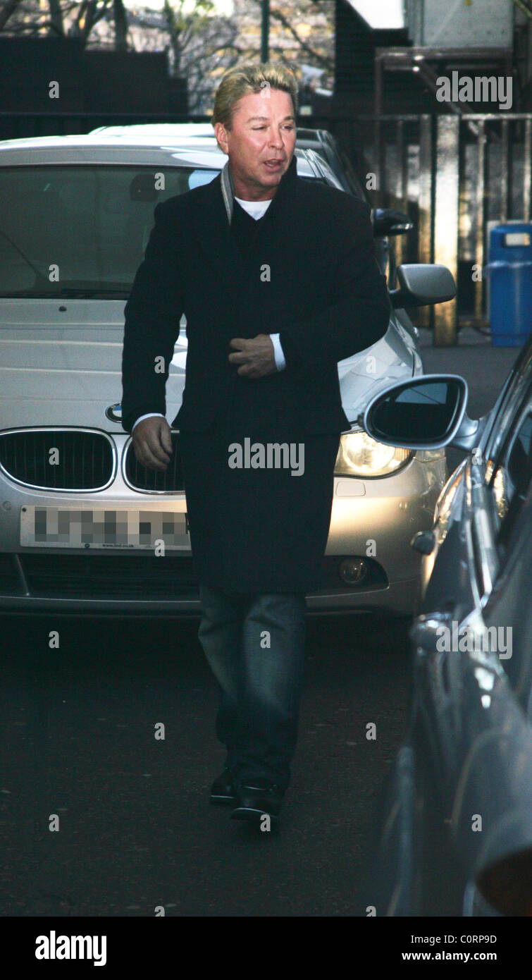 David Van Day Leaving the GMTV studios this morning. Van Day has just ...