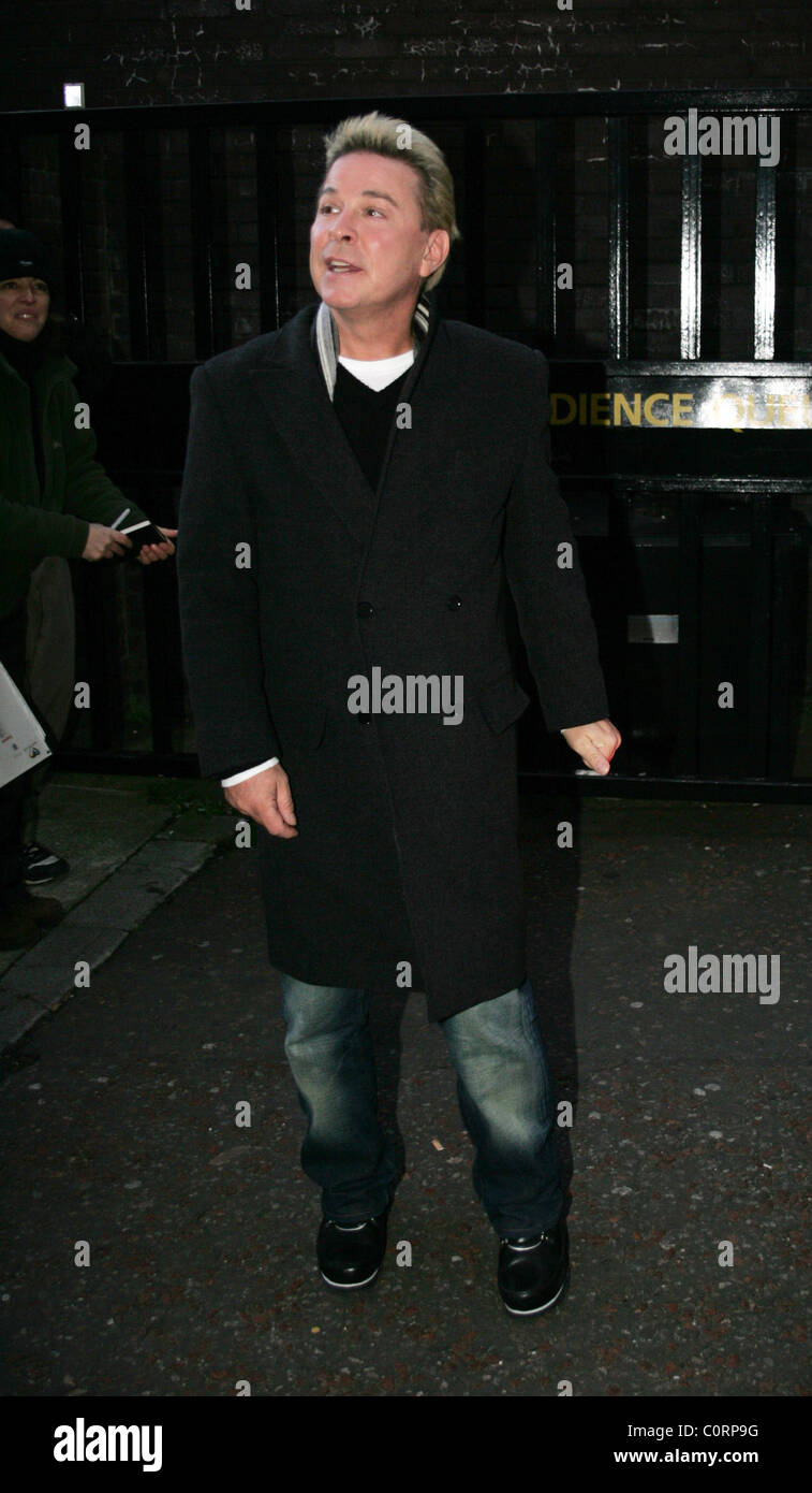David Van Day Leaving the GMTV studios this morning. Van Day has just ...