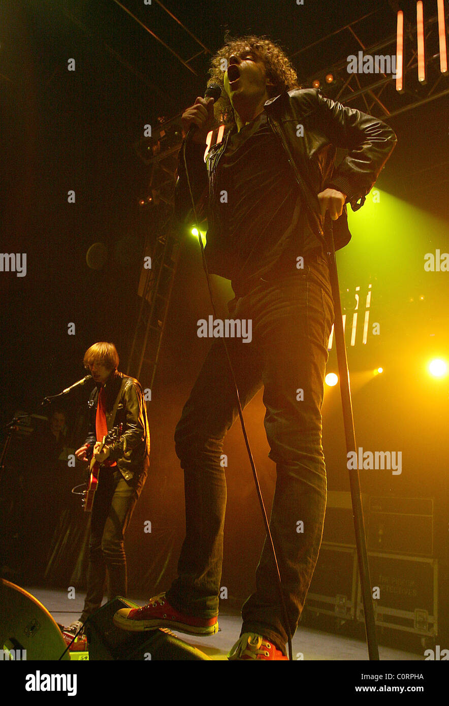The Pigeon Detectives perform live at the Leeds academy Leeds, England ...