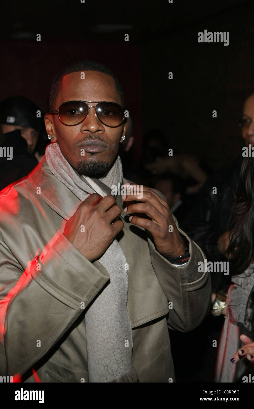 Jamie Foxx at The Jamie Foxx album release party for Intuition ...